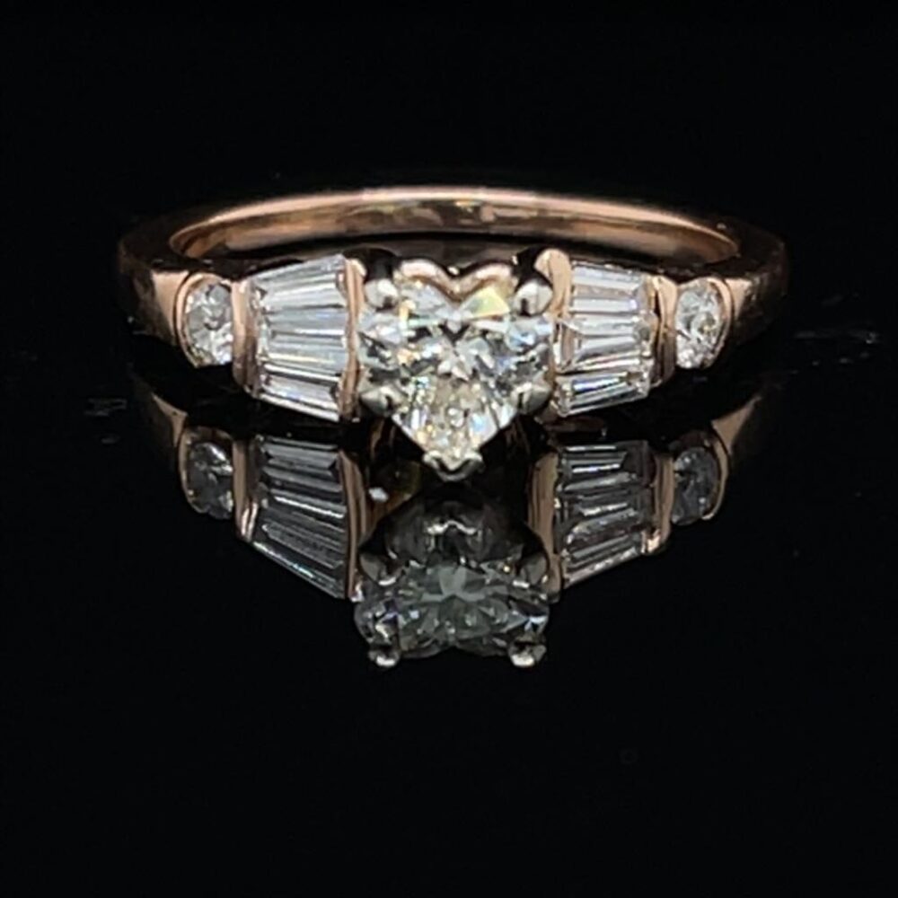 14k Yellow Gold Engagement Ring | Yellow Gold Solitaire Engagement Ring