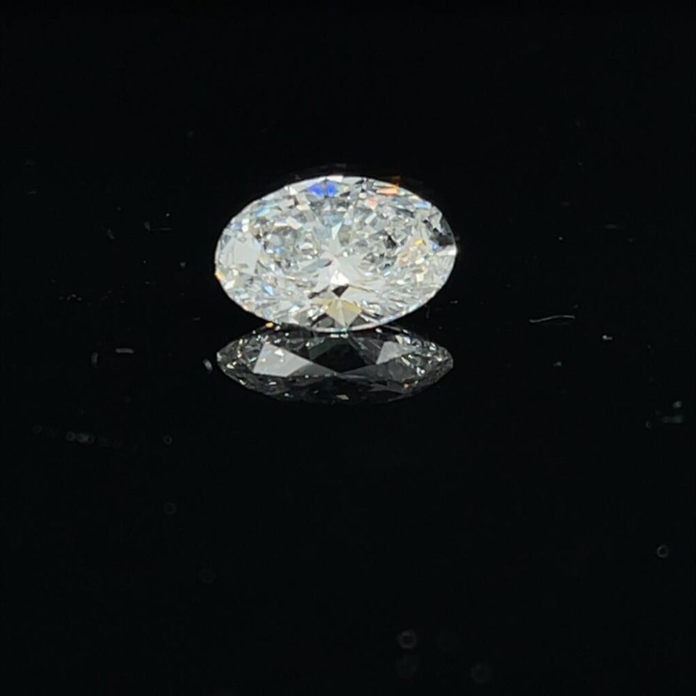2.30ct. Oval Lab-Grown Diamond Color F Clarity VVS2 EX EX N - Diamond ...